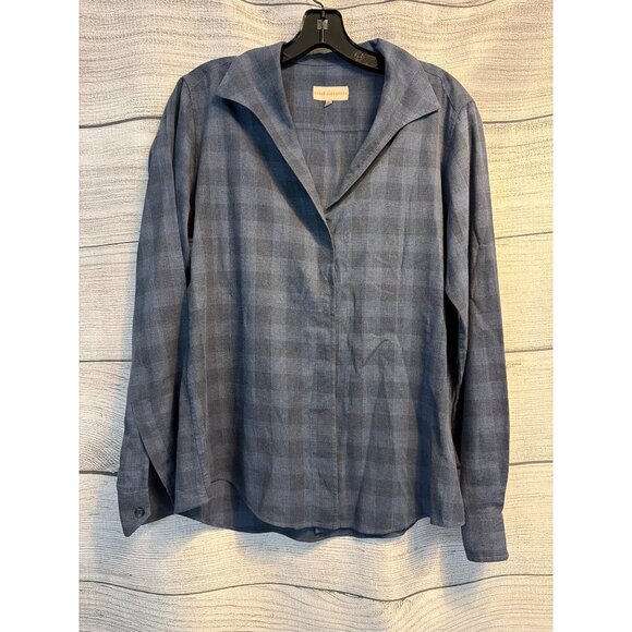 Sarah Alexandra | Tops | Sarah Alexandra Plaid Buttonup Shirt Size 8 ...